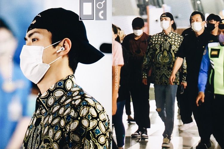Segini Harga Baju Batik Sehun EXO yang Dipakai saat di Bandara dan ...