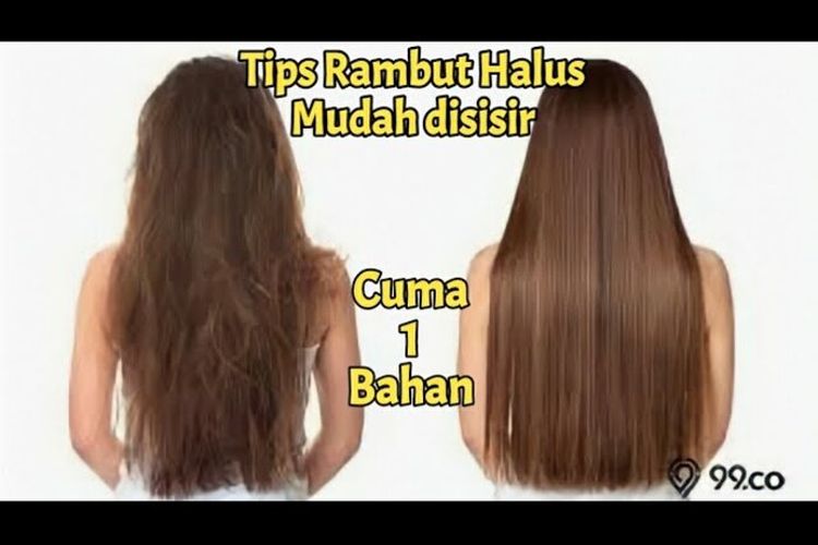 Cara Membuat Rambut Lurus dan Kuat Anti Rontok, Cukup Pijat Menggunakan ...